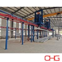 China Integrated Powder Coating Line Featuring Conveying Surface Treatment and Thermal Curing for Aluminum Profile Finishing for sale