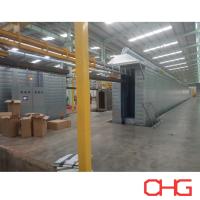China Powder Coating Line for Aluminum Profiles with Overhead Conveyor System and Manual Loading to Support Diverse Production for sale