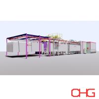 China Custom Powder Coating Line for Metal Parts 600mm Conveyor 200°C Curing for sale