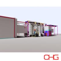 China Eco Friendly Liquid Wet Painting Booth with Water Curtain System for Automotive & Industrial Spray Coating Applications for sale