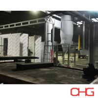 China Powder Coating Line Combining Automatic Electrostatic Spraying and Manual Touch Up Stations for Coating on Aluminum Profiles for sale