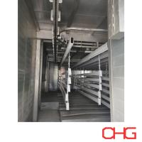 China Customized Overhead Conveyor Powder Coating Line for Aluminum Profiles 120m/min for sale