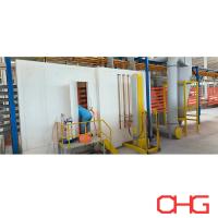 China Automatic Powder Coating Line 13.5m Hanger Power Free Conveyor Curing Oven for sale