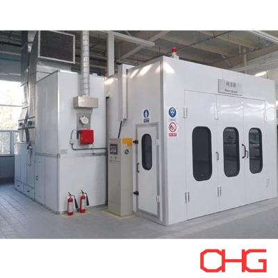 China Customized Automatic Automotive Paint Booth 7000×4000×2600mm with 31kW Power for Collision Repair Centers for sale