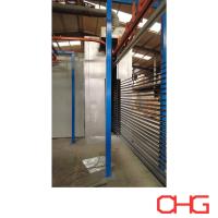 China PLC Controlled Powder Coating Line for Custom Aluminum Profiles 200mm Width for sale