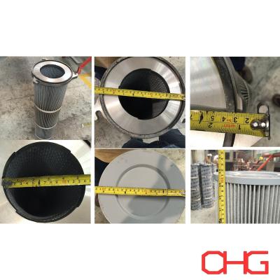 China Polyurethane Spun Bonded Filter Cartridge 2μm Precision with 1000-1500 m³/h Airflow for Powder Coating for sale