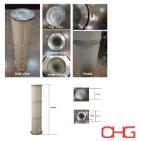 China Spunbonded Filter Cartridge 2μm Filtration for Pharmaceutical & Powder Coating - FT600 (1000 m³/h) & FT900 (1500 m³/h) Models for sale