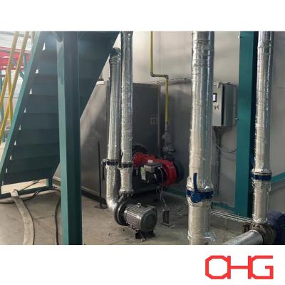China Oil/Electric/Gas Heat Exchanger for Powder Coating Line with Precision Temperature Control and Custom Heating Capacities for sale