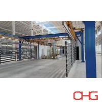China Customized Powder Coating Line for Shelves 13.5m Hanger Power Free Overhead System for sale