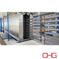 China Metal Shelves Powder Coating Line PP Spray Booth 13.5m Hanger Custom Solutions for sale