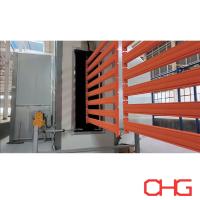 China Automatic Powder Coating Production Line for Metal Shelves with 13.5m Hangers and Power & Free Conveyor System for sale