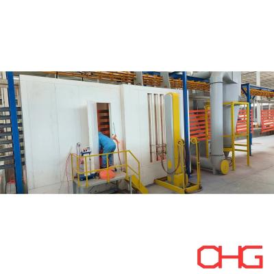 China Power Free Conveyor System for Metal Shelves Advanced Powder Coating Line for sale