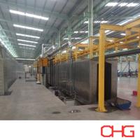 China Custom Electrostatic Powder Coating Line for Aluminum Profiles 120m/min Overhead Conveyor for sale