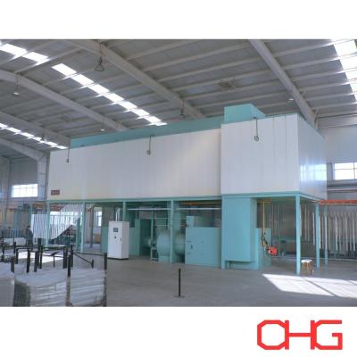 China Bridge Style Powder Curing Oven with ±1°C Temperature Control and Multi-Zone Airflow for Coating Production Lines for sale