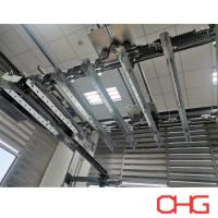 China Custom MDF Metal Powder Coating Line 135-140°C Low Temp Curing with Overhead Conveyor for sale