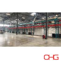 China Industrial Power and Free Overhead Conveyor System Carbon Steel for Powder Coating Line with 50-500kg Capacity for sale