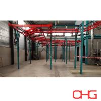 China Custom Power & Free Overhead Conveyor System for Coating Lines - Dual-Track Design with 650mm Width Capacity for sale