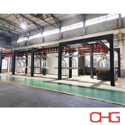 China Customizable Heavy-Duty Overhead Power & Free Conveyor System for Industrial Materials with 500-5000kg Capacity for sale