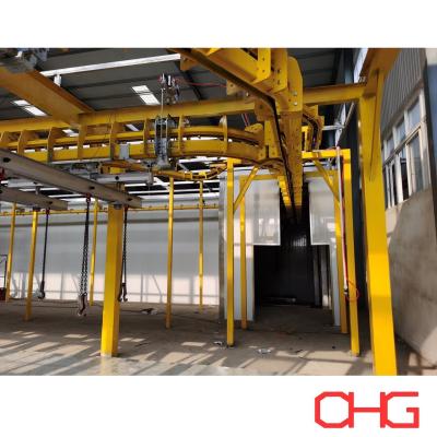 China Power and Free Conveyor System with Dual-Track Configuration and Custom Carrier Design for Industrial Coating Lines for sale