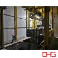 China Liquid Painting Line for Carbon Steel Parts Dipping of Packaged Frames Customization in Coating Production Line for sale