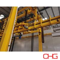 China Custom Power and Free Conveyor System for Coating Lines - Dual-Track Overhead Design with Adjustable Speed Control for sale