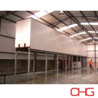 China Bridge Style Powder Curing Polymerization Oven with Conveyor System | ±1°C Temperature Control & 200-2000 CFM Airflow for sale