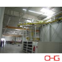 China PLC Control Powder Coating Lifting Machine with Dual-Track Conveyor System for Industrial Production Lines for sale