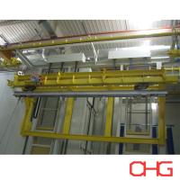 China PLC Control Powder Coating Lifting Machine with Dual-Track Conveyor System for Industrial Production Lines for sale