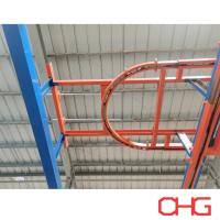 China Power and Free Overhead Conveyor System 500kg Capacity for Automatic Coating Line for sale