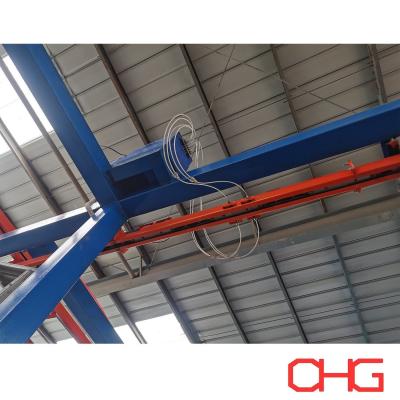 China Power Free Overhead Conveyor System for Automatic Coating Production Line 500kg Capacity for sale