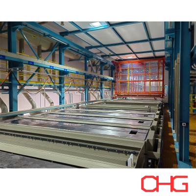 China Fully Automatic Aluminum Anodizing and E Coating Line 4300L Tanks with Circulation Filtration and Industrial Cooling for sale