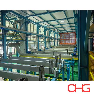 China Fully Automated Aluminum Anodizing and Electrophoretic Coating Production Line 4300L for sale