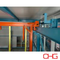 China Continuous E Coating Line with large capacity anodizing tanks and multi stage pre treatment processes for sale