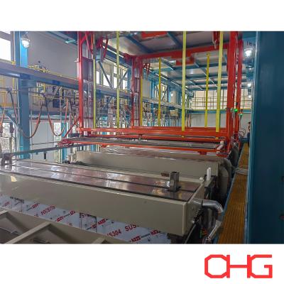 China Fully Automated Aluminum Anodizing E Coating Line 4300L Tanks for Automotive Parts for sale