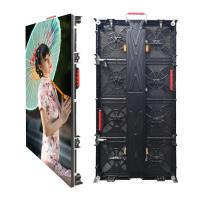 China P3.91mm Outdoor Rental LED Display Full Color RGB 500x1000mm Cabinet Pure Black Lamp for sale