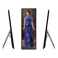 China P2mm LED Poster Screen 660x2000mm Movable Advertising Display 1920Hz Refresh Rate for sale