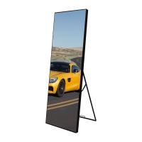 China P2mm LED Poster Screen 660x2000mm Movable Advertising Display 1920Hz Refresh Rate for sale