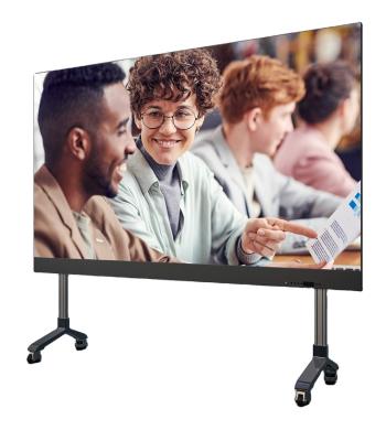 China Movable 1.875mm 2.5mm Smart LED TV Display 135-216 Inch Conference Room for sale