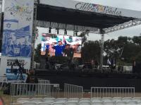 China Outdoor P5 LED Rental Display 640x640mm SMD2727 Panel 6500 Nits High Brightness for sale
