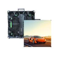 China Outdoor LED Display P3.91 500x1000mm Waterproof IP65 Die Casting Cabinet Video Screen for sale