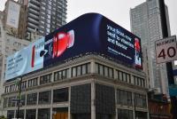 China Corner Seamless 90 Degree Led Screen 10mm Led Display Energy Saving for sale