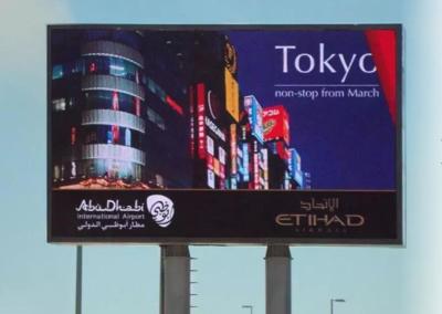 China Outdoor Waterproof LED Advertising Panel 10000nits IP65 P10 960x960mm CE ROHS for sale