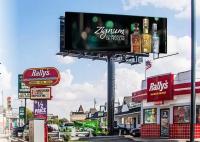 China CE ROHS 7600nits Large Outdoor LED Screen 8mm Double Sided Led Display for sale