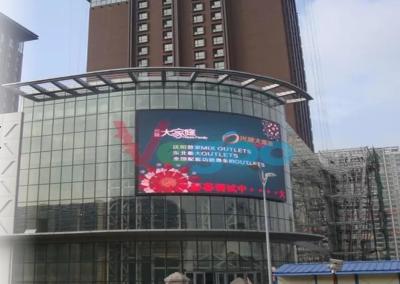 China P6.67 Outdoor Full Color LED Display 960x960mm 5500nits 1/4 Scan for Railway Station Advertising for sale