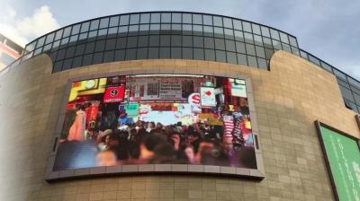 China Outdoor Full Color LED Billboard 960x960mm P6 P10 Wall Mounted Display 6000 Nits for sale