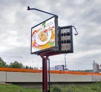 China P7.8 Outdoor LED Display 1000x1000mm Waterproof IP67 Energy Saving Advertising Screen for sale