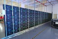 China Indoor P2.97 P3.91 LED Video Wall Curtain 500x1000mm 1000 cd/sqm for Live Events for sale