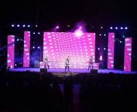 China Concert Stage LED Video Wall Display 500x500mm Cabinet 110-240V for sale