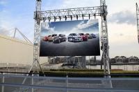 China Waterproof IP45 Stage Background Led Screen P3.91mm Light Weight for sale