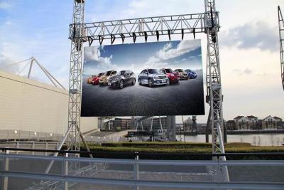 China Outdoor Rental LED Display 500x500mm Cabinet 4800cd/m2 Brightness IP65 Waterproof for sale